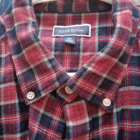 Club Room (Macy's) | Shirts | Club Room Macys Mens Xxl Ls Flannel Shirt ...
